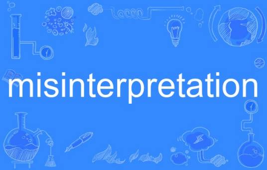 misinterpretation_百度百科