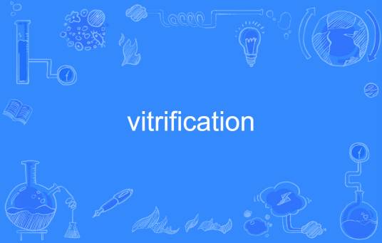 vitrification（英文单词）_百度百科