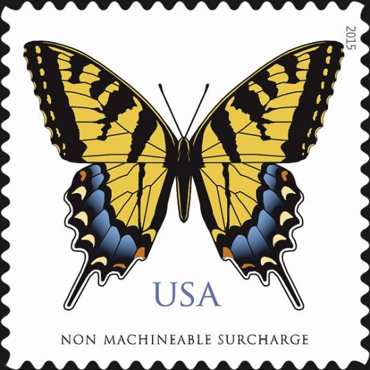 蝴蝶普通邮票（2015年版）_百度百科