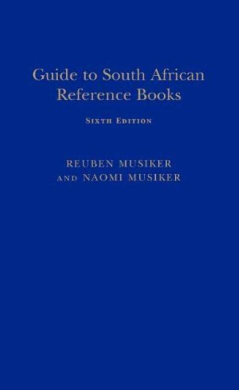Guide to South African Reference Books_百度百科