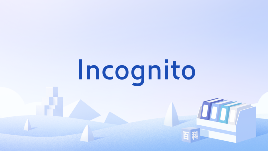 Incognito（英语单词）_百度百科