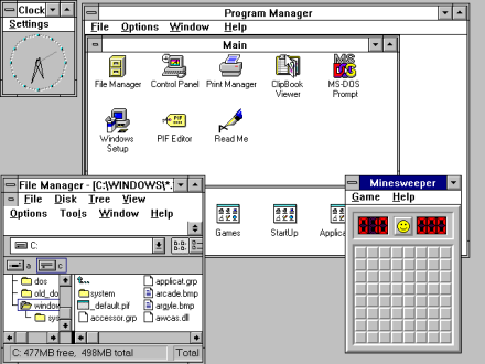 Windows 3.1_百度百科