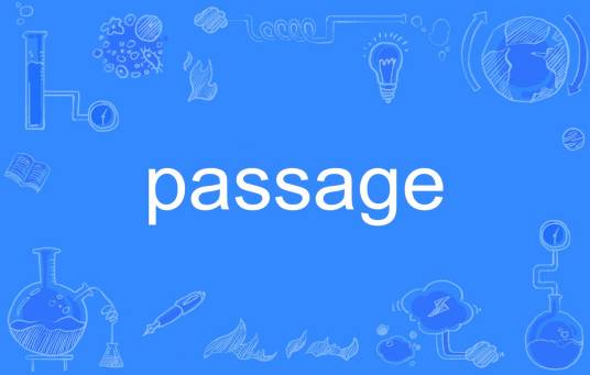passage（英语单词）_百度百科