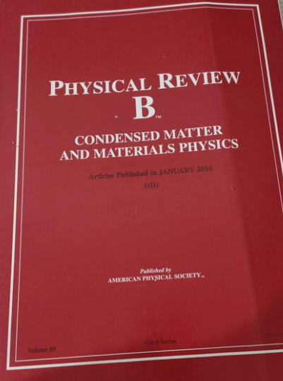 PHYSICAL REVIEW B_百度百科