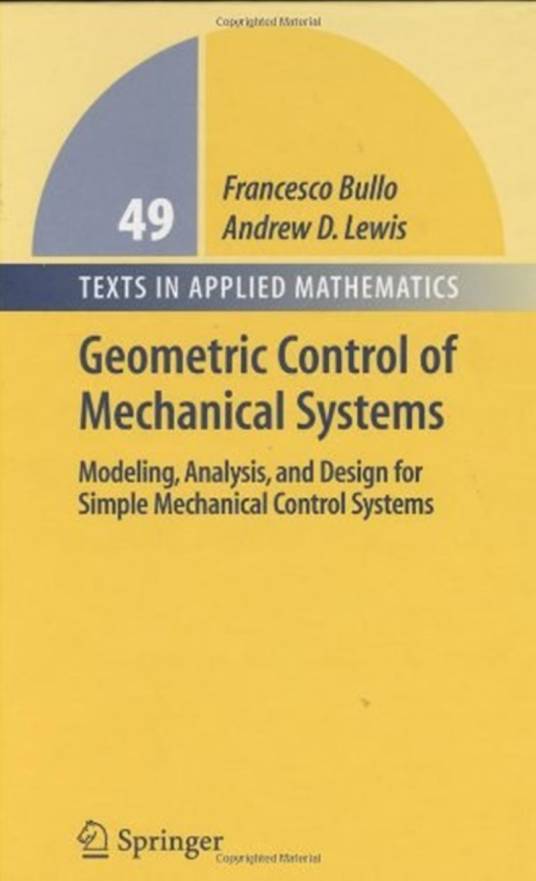 Geometric Control of Mechanical Systems_百度百科