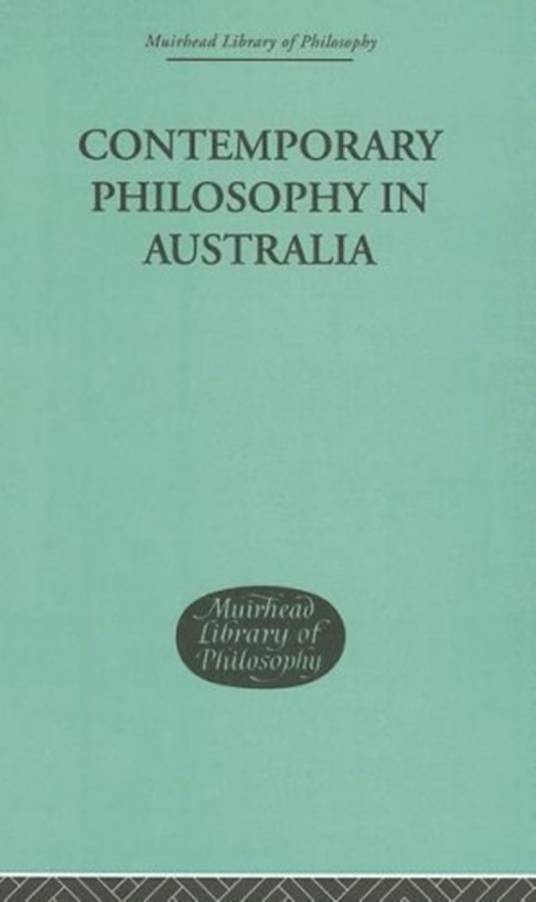 Contemporary Philosophy in Australia_百度百科