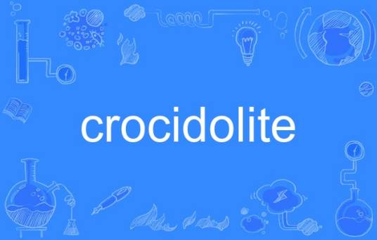 crocidolite（英语单词）_百度百科