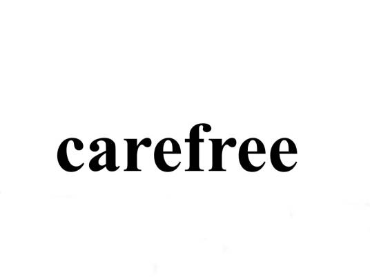 carefree_百度百科