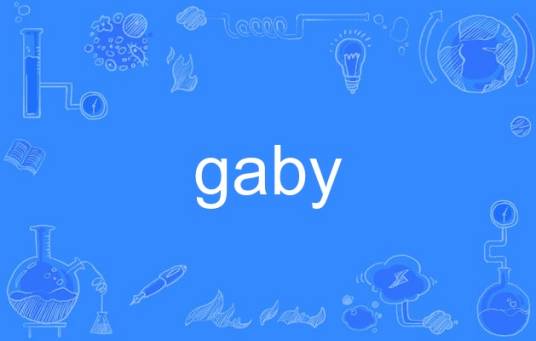 gaby（英语单词）_百度百科