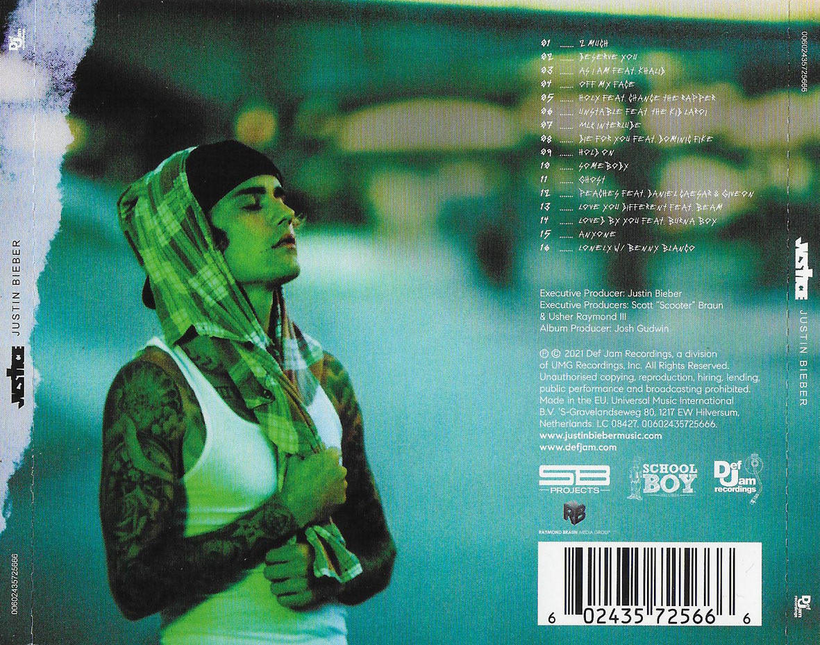 Justice（2021年贾斯汀·比伯发行专辑）_百度百科