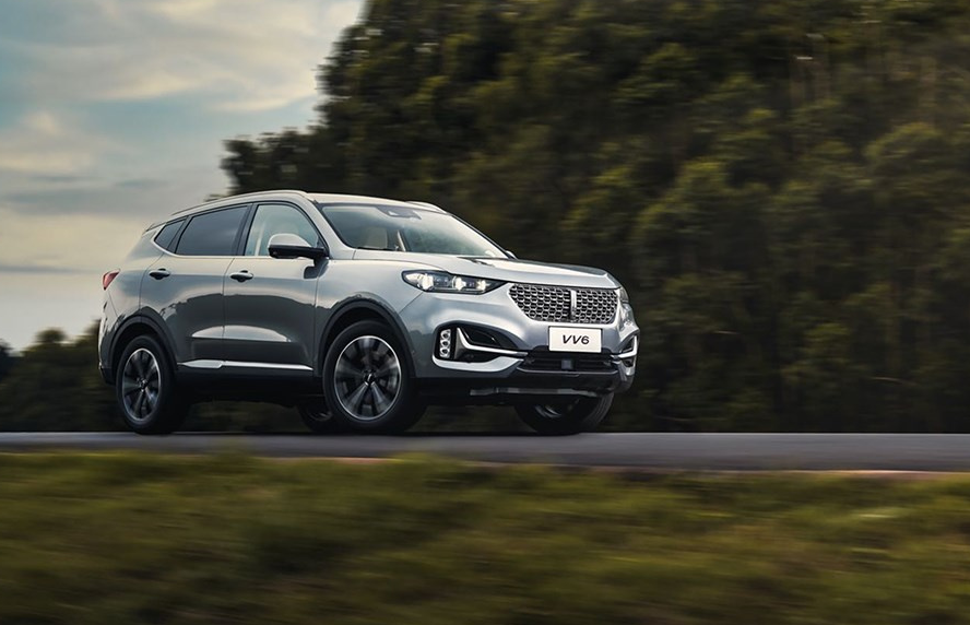 2021款WEY VV6亮相，一身黑科技加持，6月21日上市，车友有福了_百科TA说