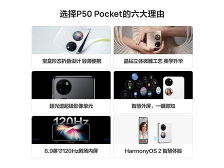 HUAWEI P50 Pocket_百度百科
