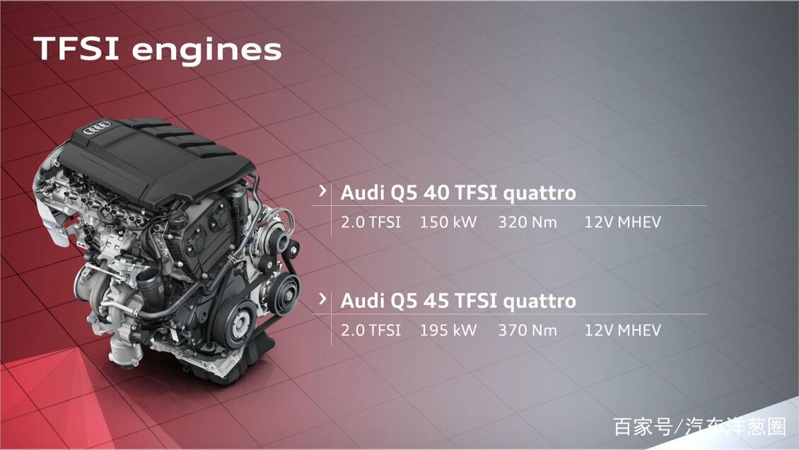 中期改款奥迪Q5L无伪谍照曝光 配备12V轻混系统_百科TA说