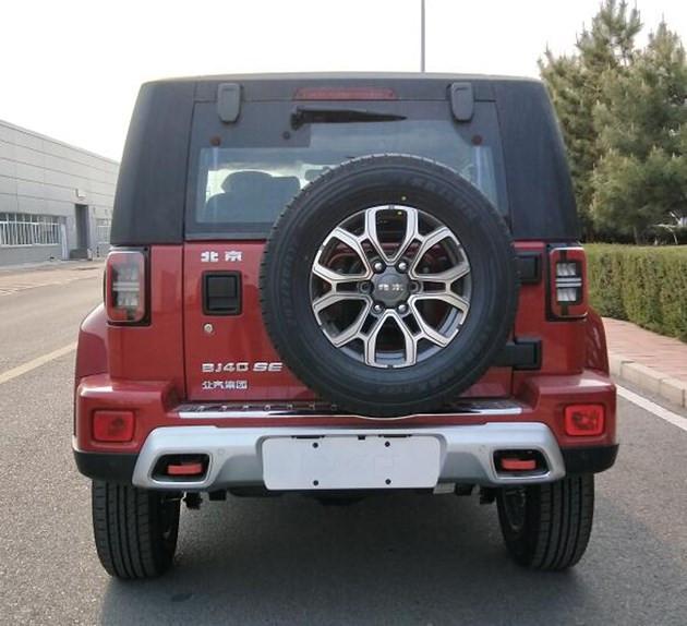 采用双门设计 北京BJ40 SE申报图曝光_百科TA说