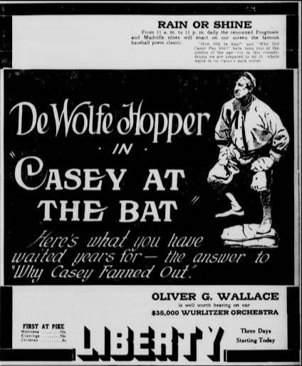 Casey at the Bat（美国1916年Lloyd Ingraham执导的电影）_百度百科