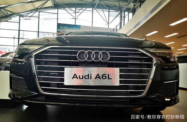 Shop shooting 2020奥迪A6L，黑色看起来更_百科TA说