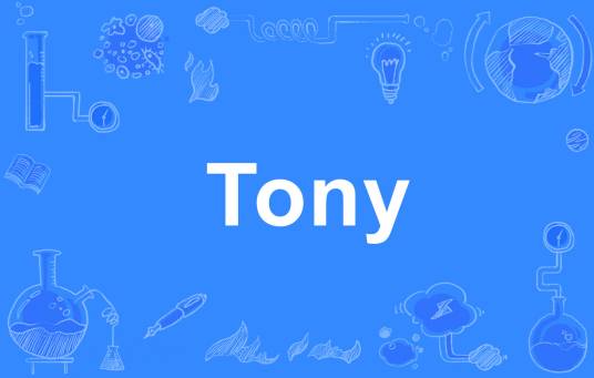 Tony（英文单词，常用作男子名）_百度百科