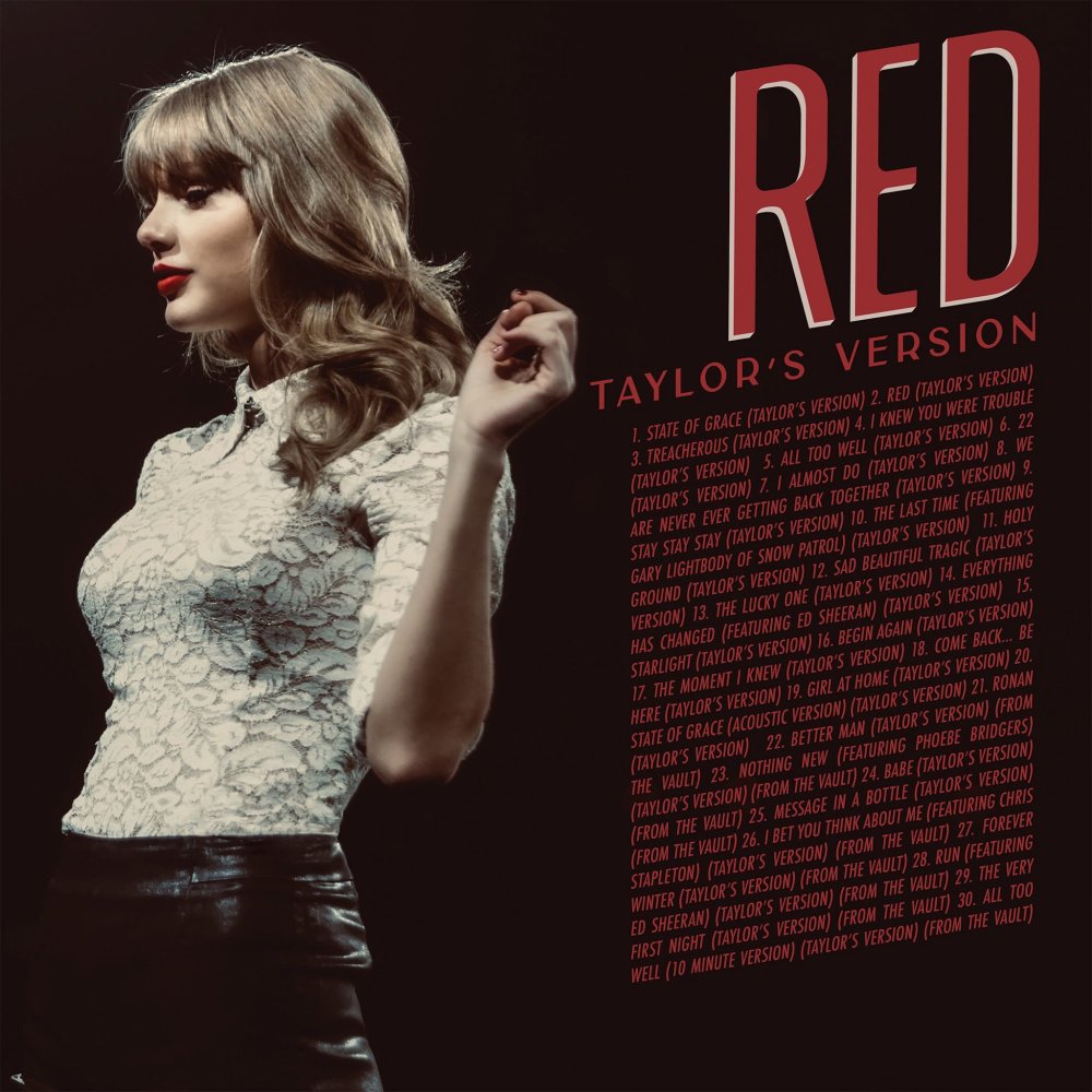 Red (Taylor's Version)（2021年泰勒·斯威夫特发行的音乐专辑）_百度百科