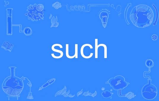 such（英文单词）_百度百科