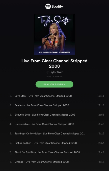 Live From Clear Channel Stripped 2008_百度百科