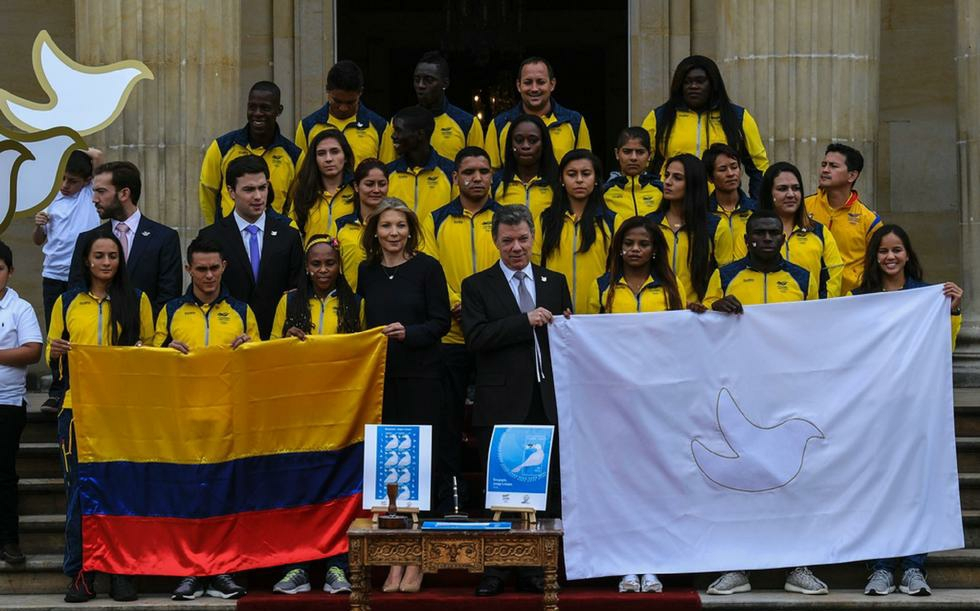 哥伦比亚共和国国旗_百度百科