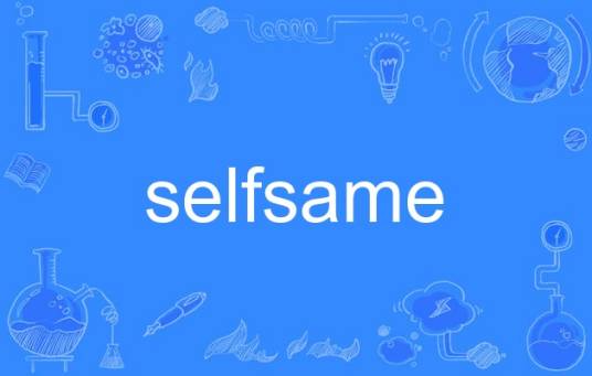selfsame_百度百科