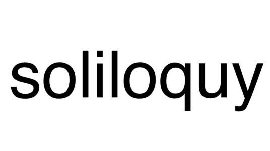 Soliloquy（英语单词）_百度百科