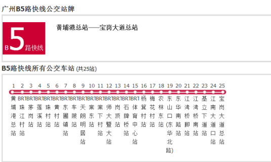 广州公交B5路快线_百度百科