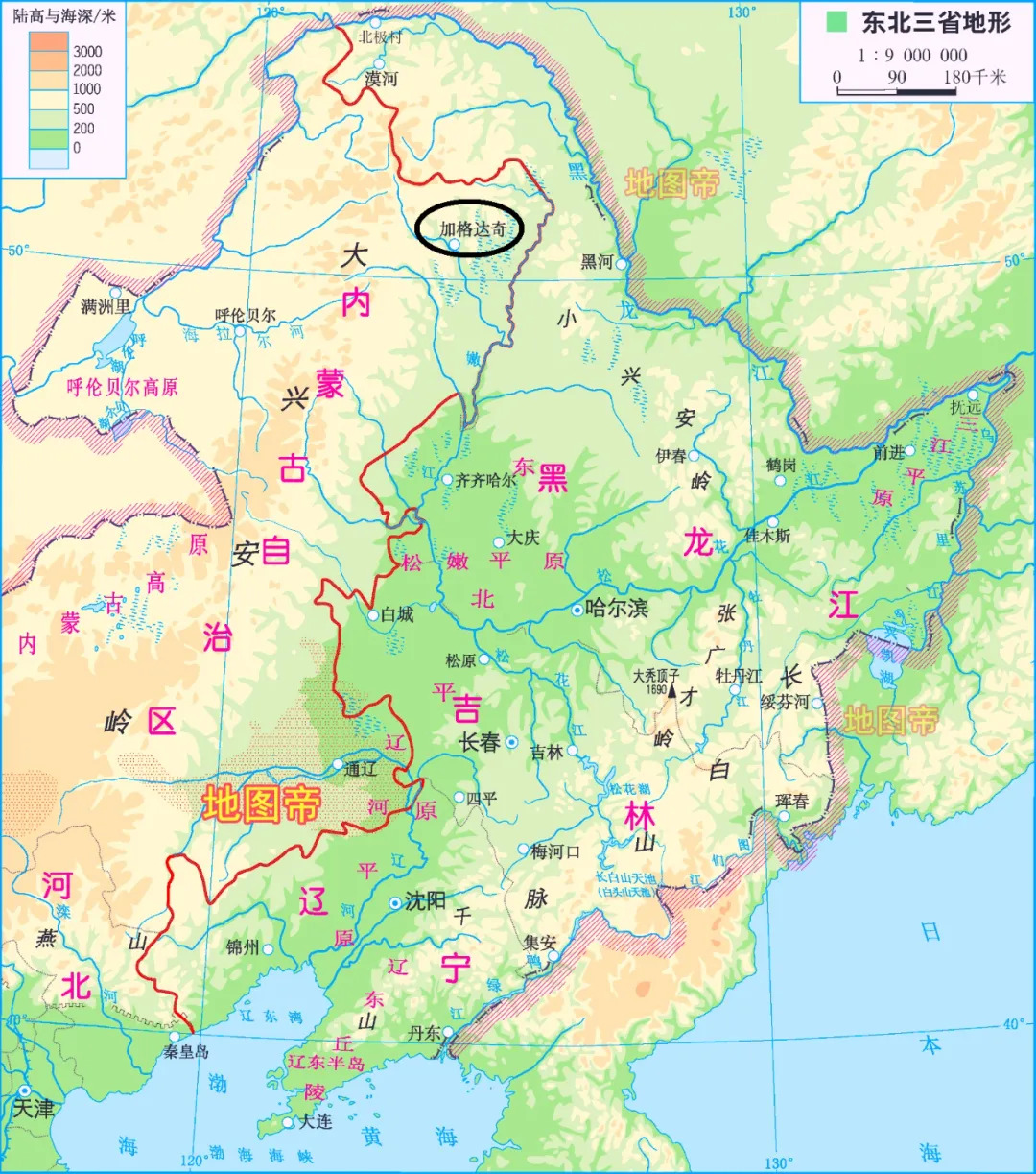 黑龙江一个地级行政中心，为何设在内蒙古？_百科TA说
