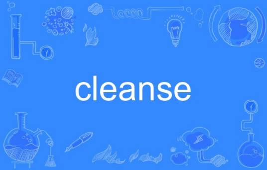 cleanse（英语单词）_百度百科