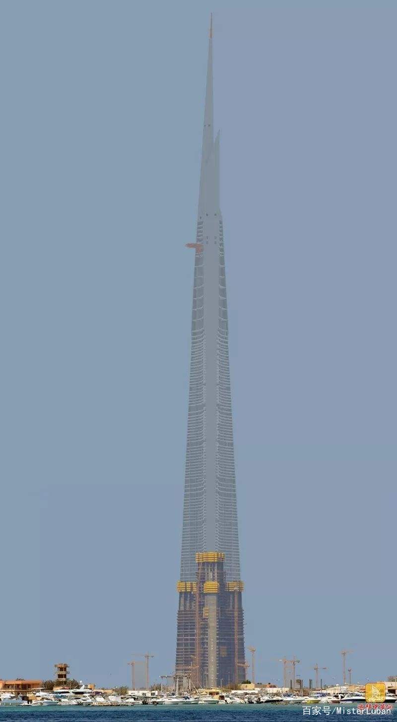 世界第一高楼-Jeddah Tower吉达塔，超过1000米极限的超级建筑！_百科TA说