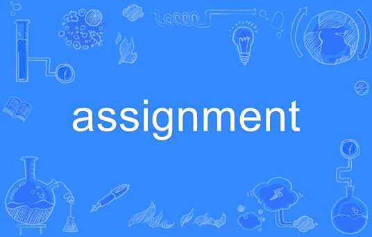 Assignment 百度百科