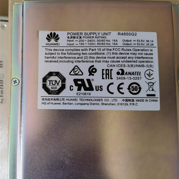 华为R4850G2及R4850G6高效电源模块-两模块通用-48V50A开关电源_百科TA说