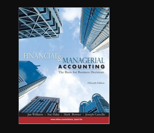 Financial & Managerial Accounting（McGraw-Hill Higher Education出版的图书）_百度百科
