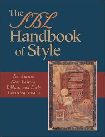 The SBL Handbook of Style_百度百科