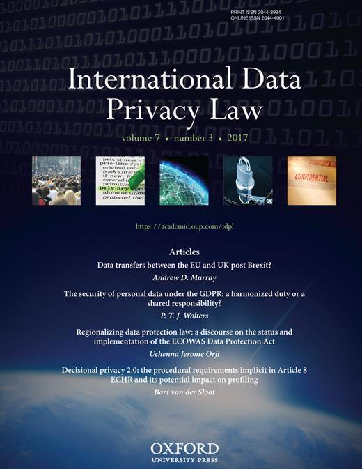 International Data Privacy Law_百度百科