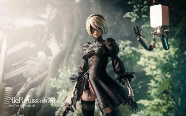 开播豆瓣8.7！ACG顶流女神2B，挽救了“制作贫穷”的日漫新番_百科TA说