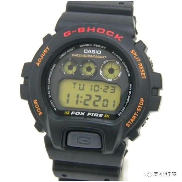 初代CASIO DW6900 FOX FIRE——继DW5600后又一盛行三十年的经典_百科TA说