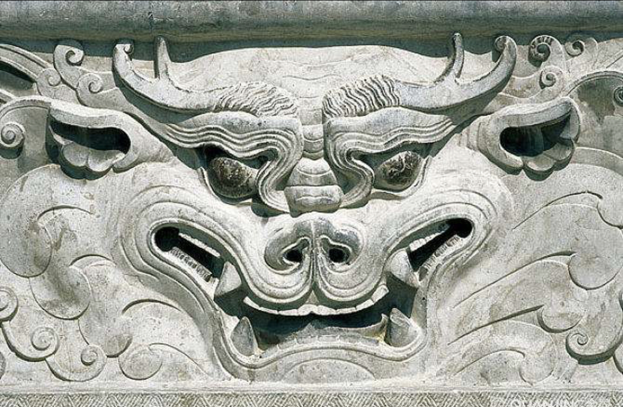 赵州桥石栏板：双面雕龙，收藏于中国国家博物馆_百科TA说