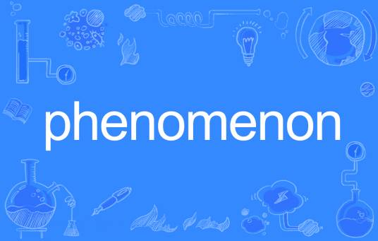Phenomenon（英语单词）_百度百科