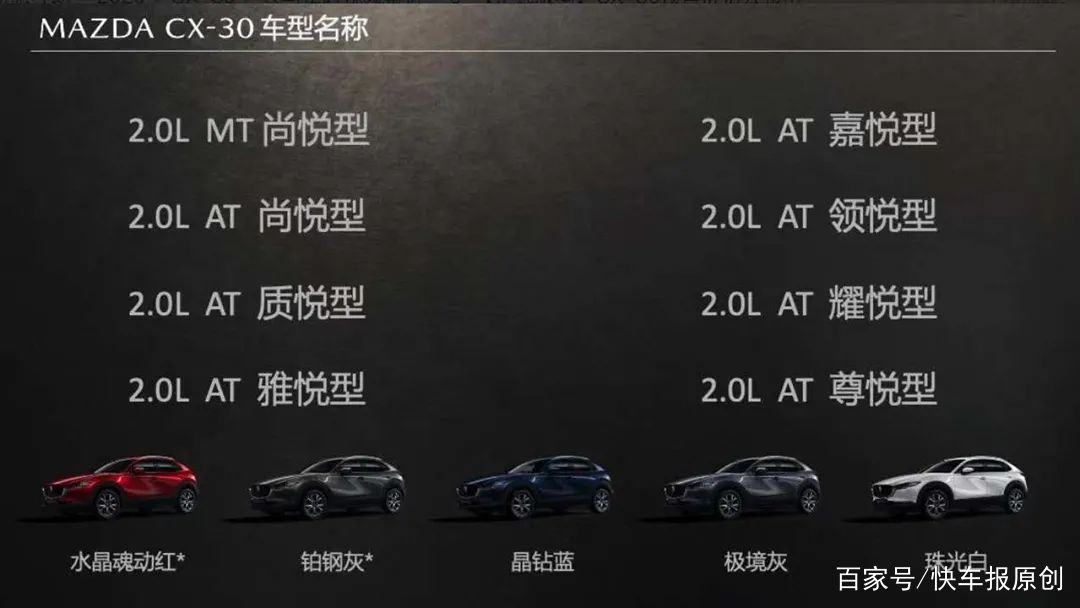 长安马自达CX-30开启预售、长安欧尚X7 EV上市……丨今日车闻_百科TA说