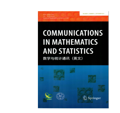 Communications in Mathematics and Statistics_百度百科