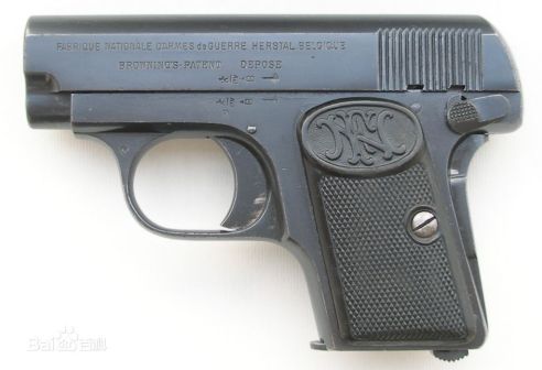 勃朗宁M1906袖珍手枪_百度百科