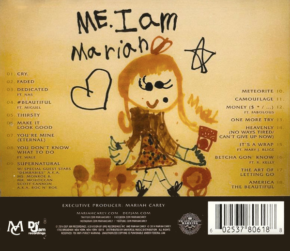Me. I Am Mariah... The Elusive Chanteuse_百度百科