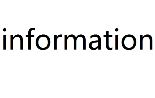 information（英语单词）_百度百科