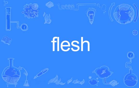 Flesh（英文单词）_百度百科
