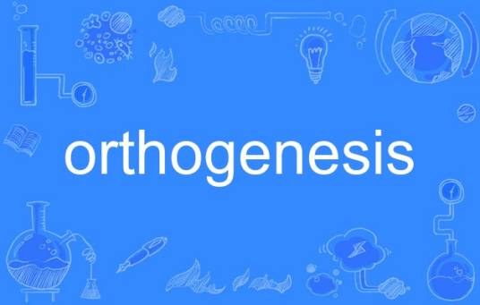 orthogenesis（英语单词）_百度百科
