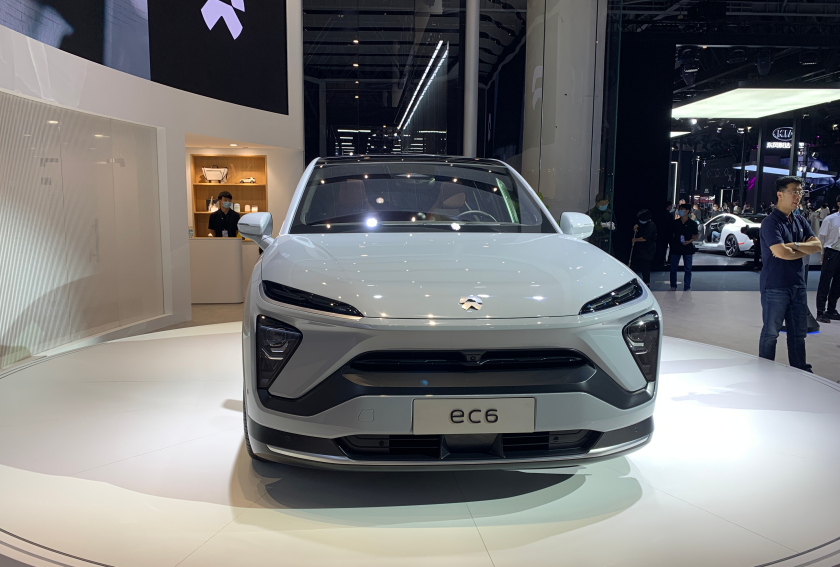 蔚来EC6亮相成都车展，先靠颜值圈粉，再以实力服人_百科TA说