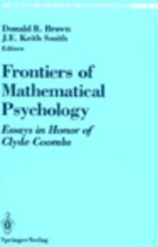Frontiers of Mathematical Psychology_百度百科
