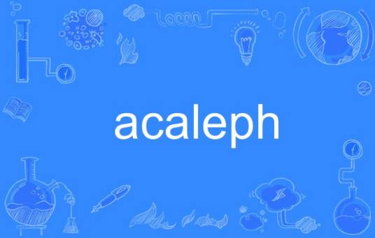 acaleph_百度百科